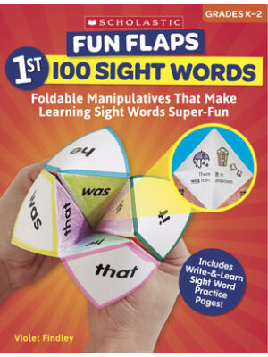 Fun Flaps: 1st 100 Sight Words: Reproducible Manipulatives That Make ...