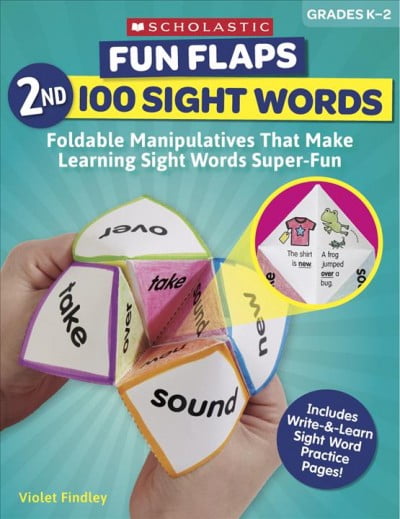 Pre-Owned Fun Flaps: 2nd 100 Sight Words: Reproducible Manipulatives ...