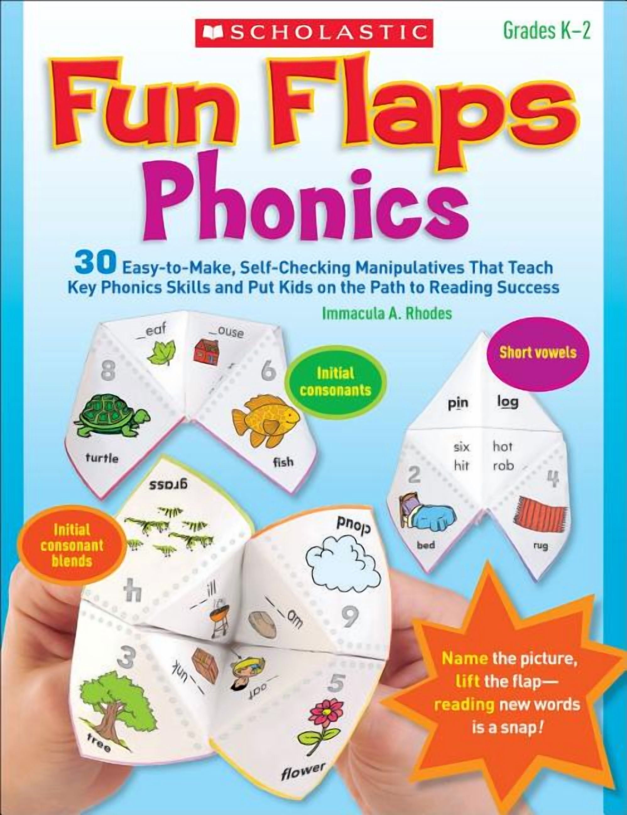 Fun Flaps Fun Flaps: Phonics: 30 Easy-To-Make, Self-Checking ...