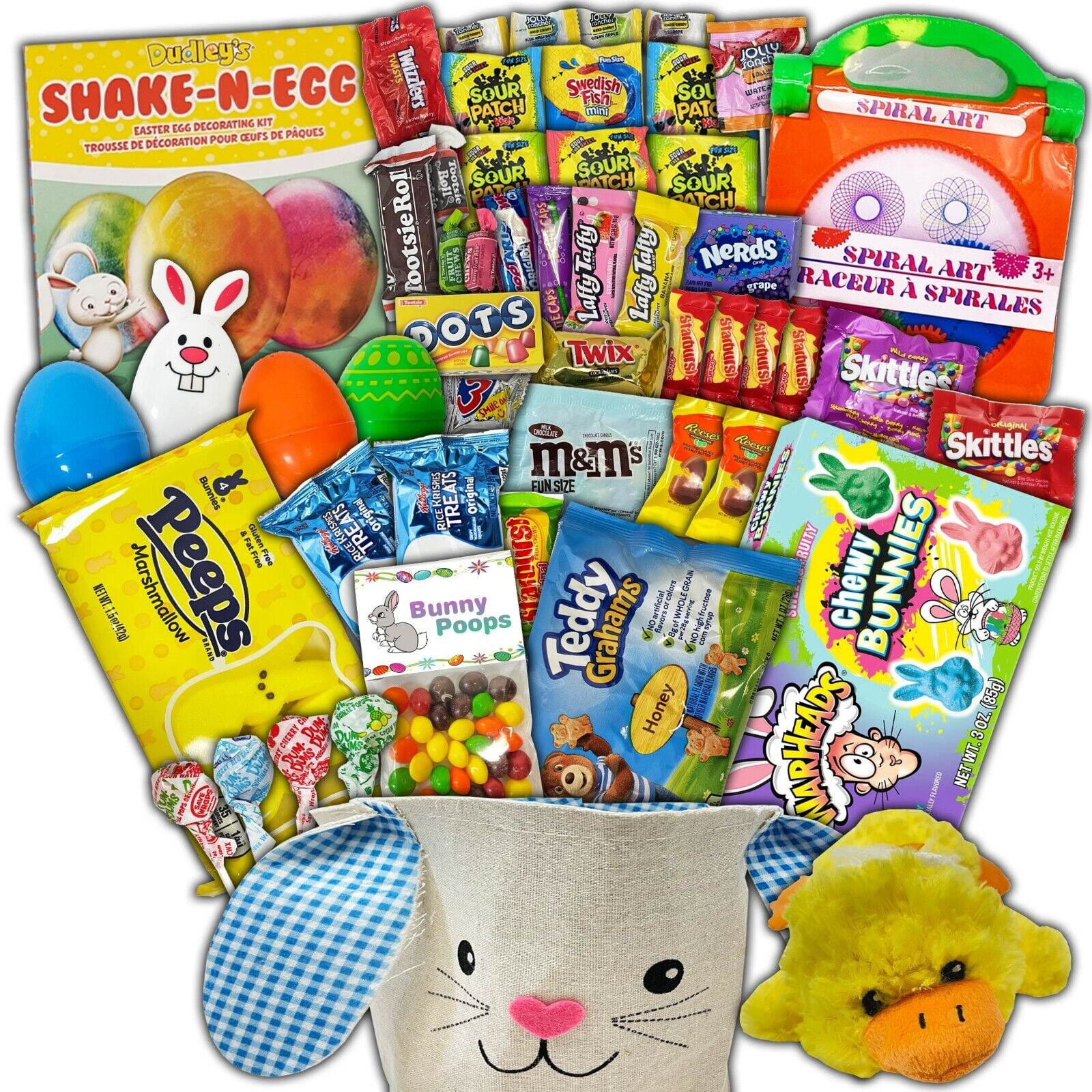 Fun Flavors Box: Easter Basket Filled Treats, Candy, Chocolates, Snacks ...
