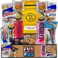 Fun Flavors Box Gourmet Coffee Gift Basket, Medium Roast Snack Box ...