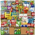 Fun Flavors Box Nut Free Snack Box 100 Count Variety Gift Care Package ...