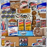 Fun Flavors Box, 30 Count Pastry Snack Variety Pack, Cookies, Cakes ...