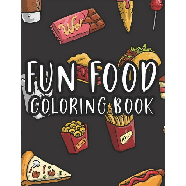 Fun Food Coloring Book : Kids Coloring Sheets Collection Of Food Images ...