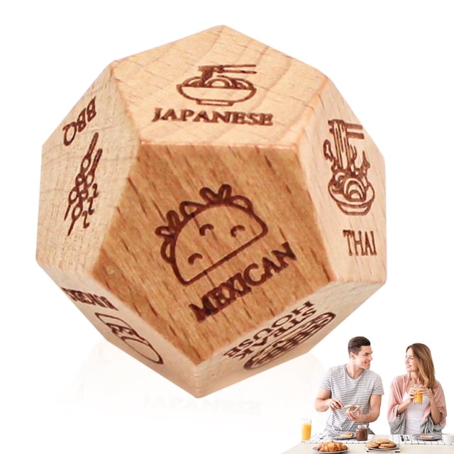 Fun Food Decision Dice, Unique Gift Idea for Couples, Adult, Date Night ...