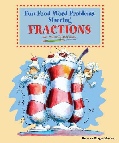 Pre-Owned Fun Food Word Problems Starring Fractions : Math Word ...