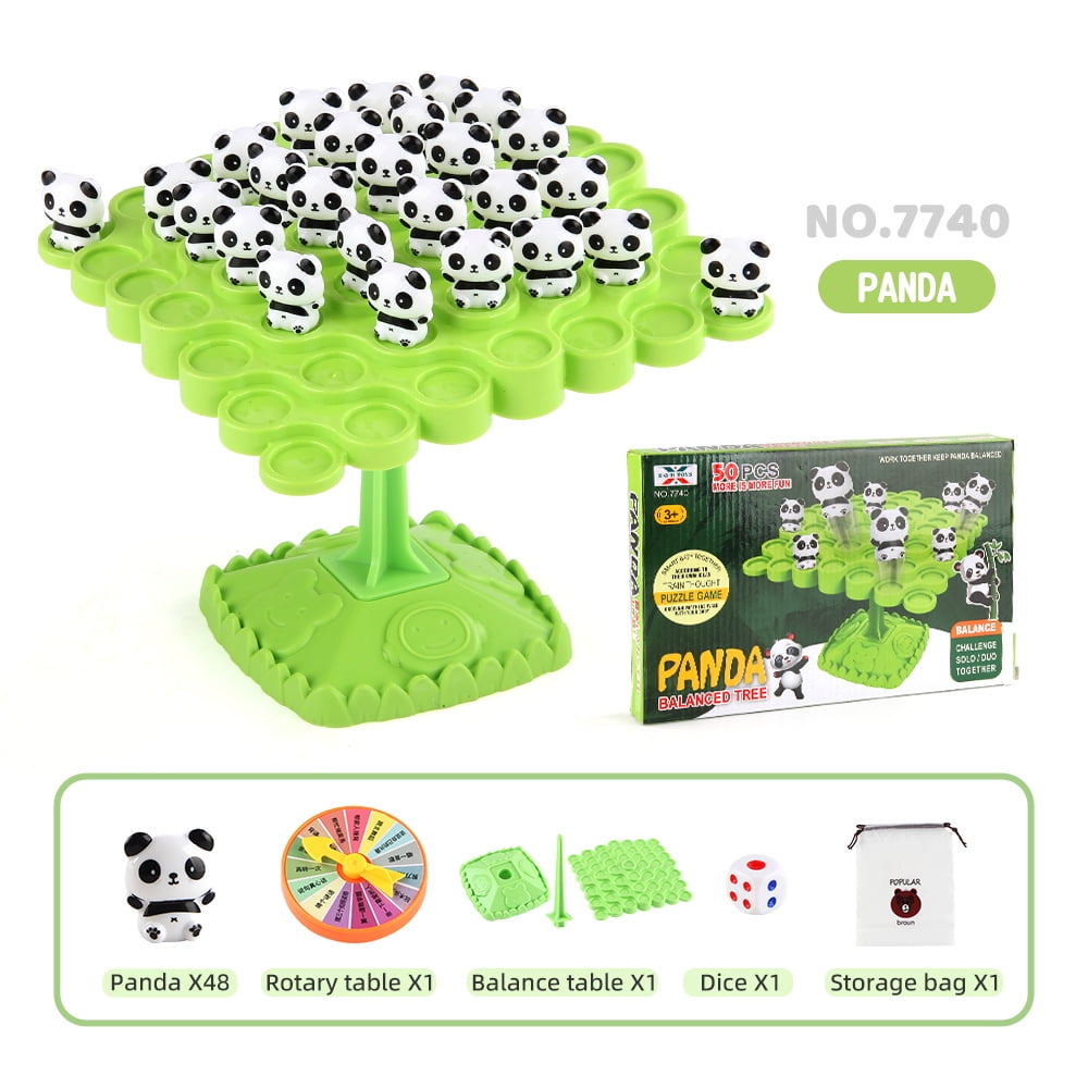 Fun Frog Balance Tree Children Montessori Math Toys Balancing Board ...
