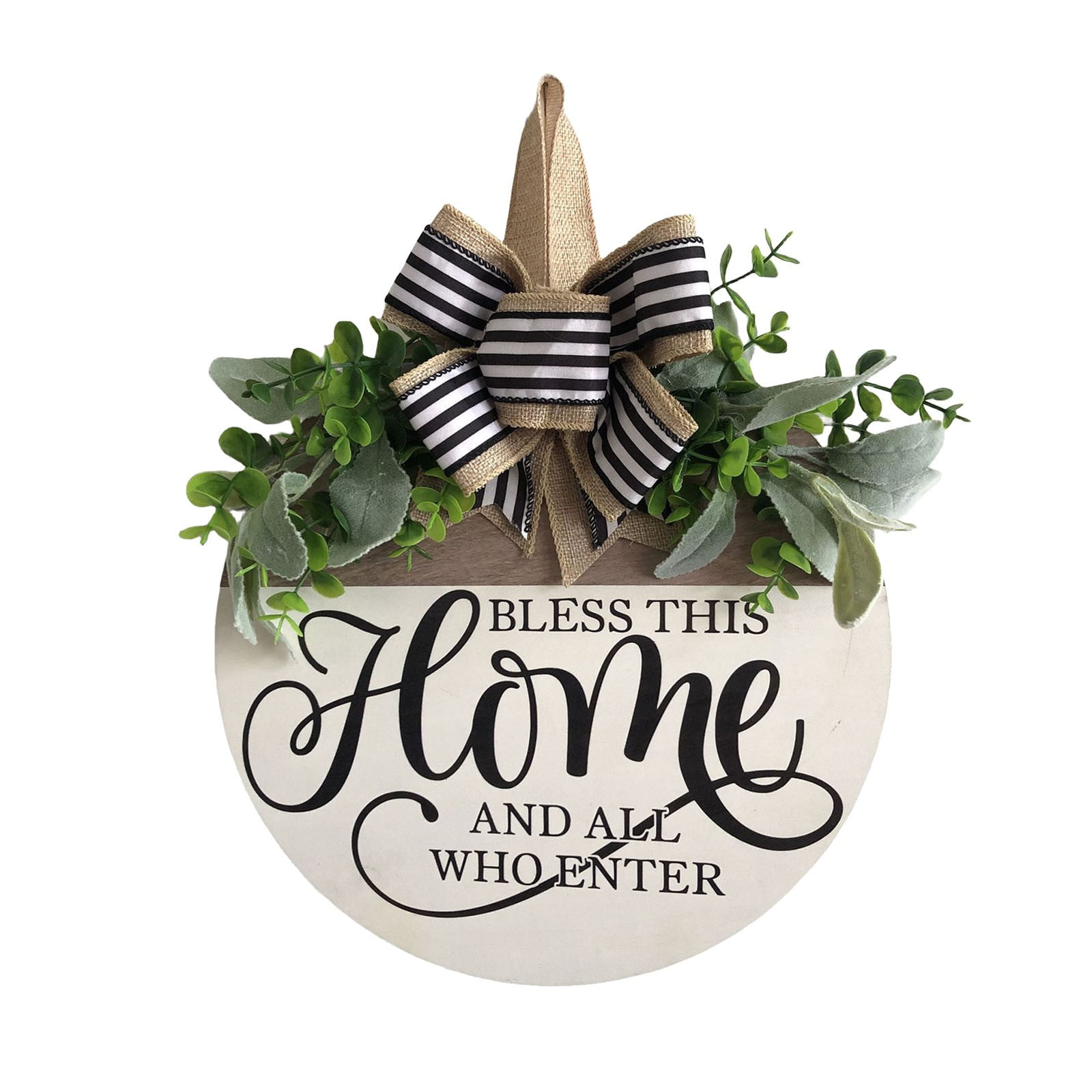 Fun Front Door Sign Hanger Garland For Front Door Decoration - Walmart.com