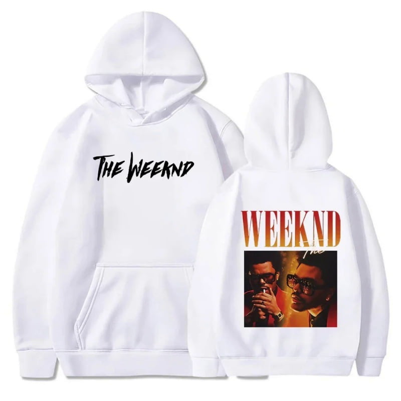 Fun Fun Personalized Print Weeknd Fleece Sweatshirts lässig lose Hoodie ...