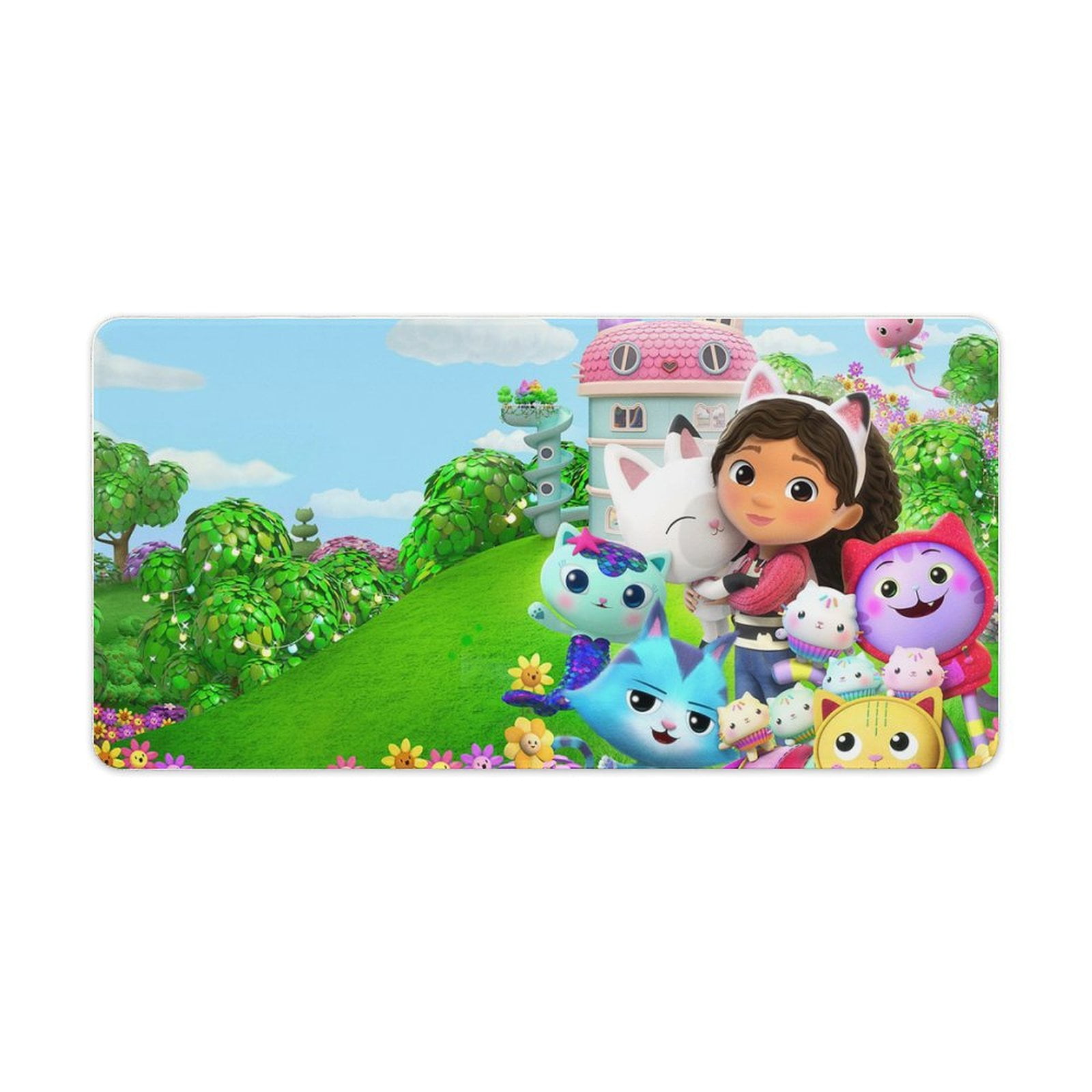 Fun Gabby's Dollhouse Mouse Pad No-sliped Large Mousepad Extended ...