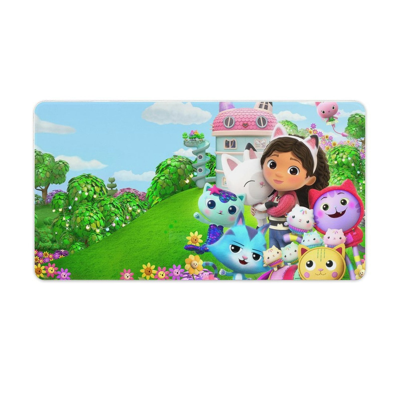 Fun Gabby's Dollhouse Mouse Pad No-sliped Large Mousepad Extended ...