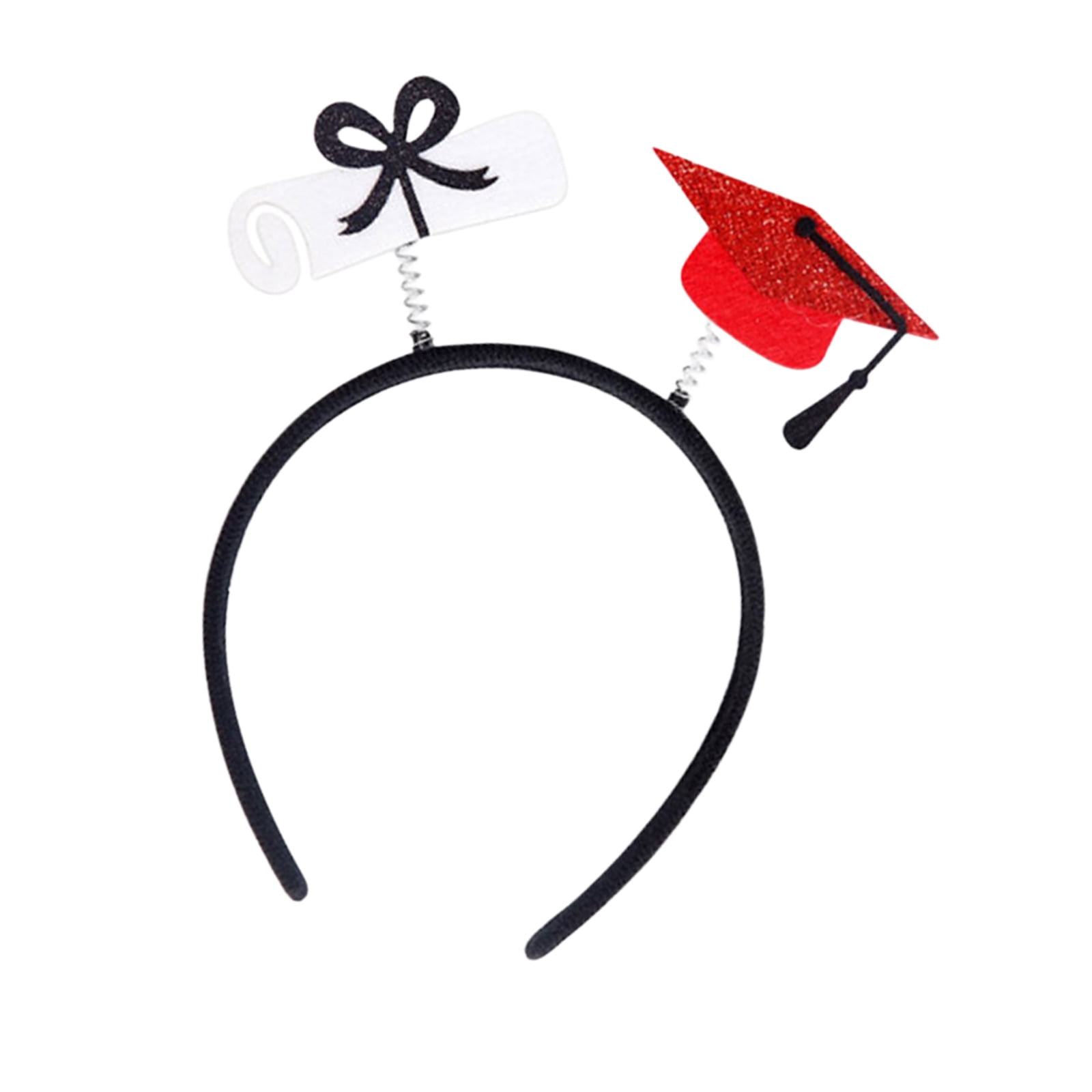 Fun Graduation Accessory Headbands Doctor Cap and Scroll Design ...