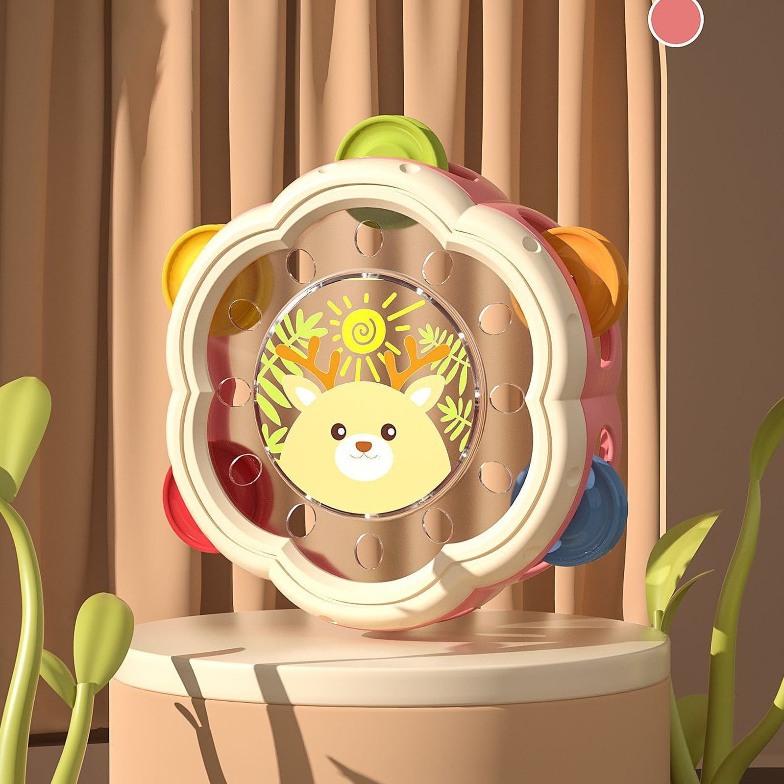 Fun Hand Clapping Tambourine for Ages 0-12, Early Education Percussion ...