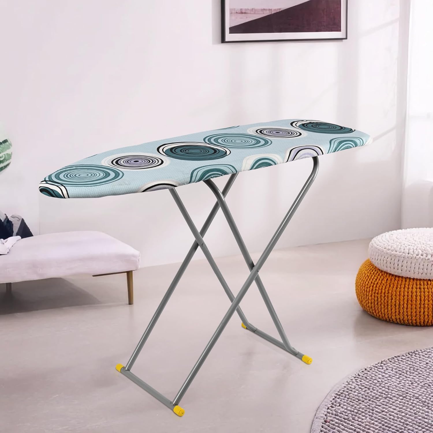 Fun Homes 15 Inch Foldable Height Adjustable Press Board Iron Stand ...