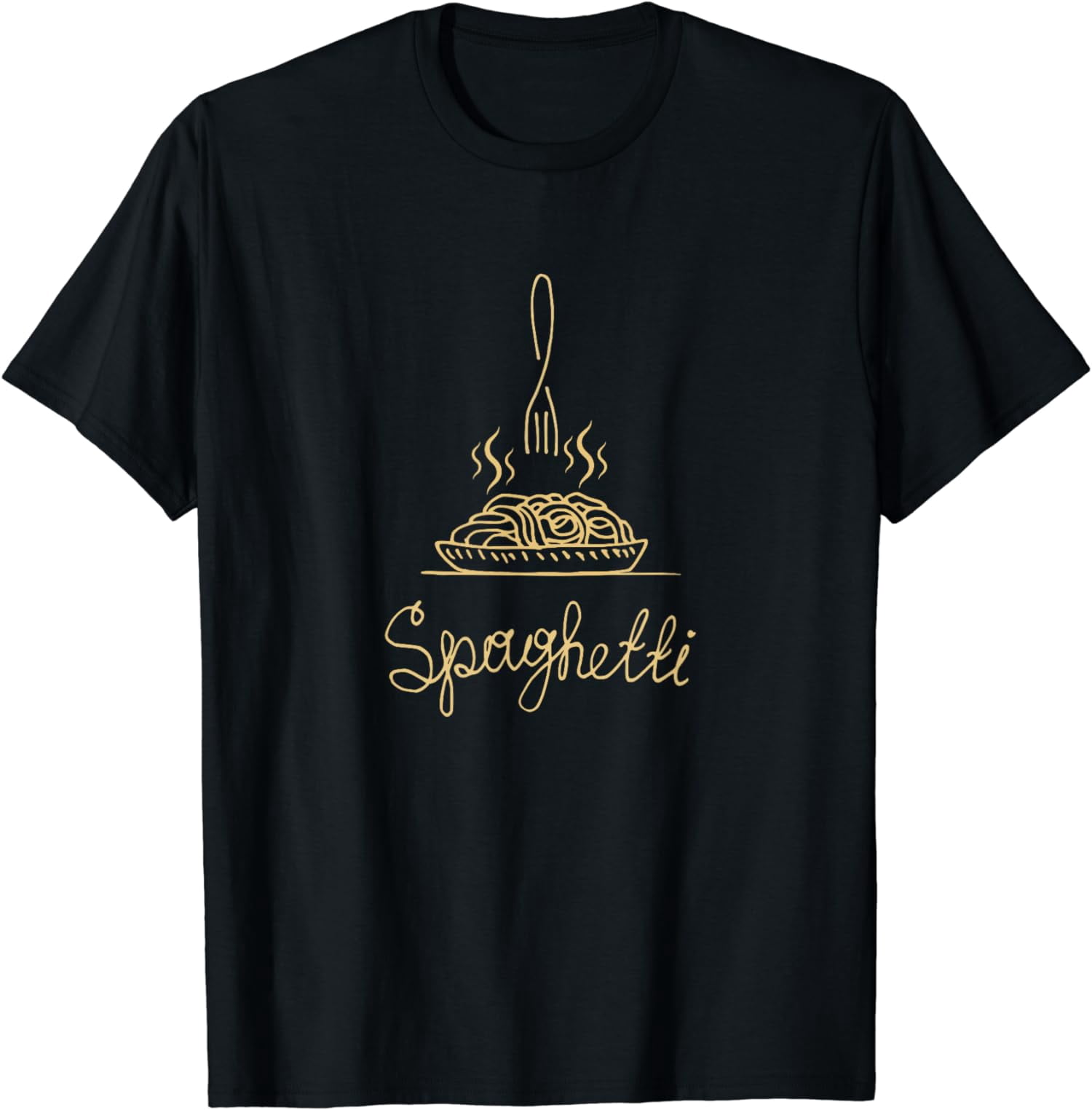 Fun Hot Spaghetti Italian Pasta lover T-Shirt - Walmart.com