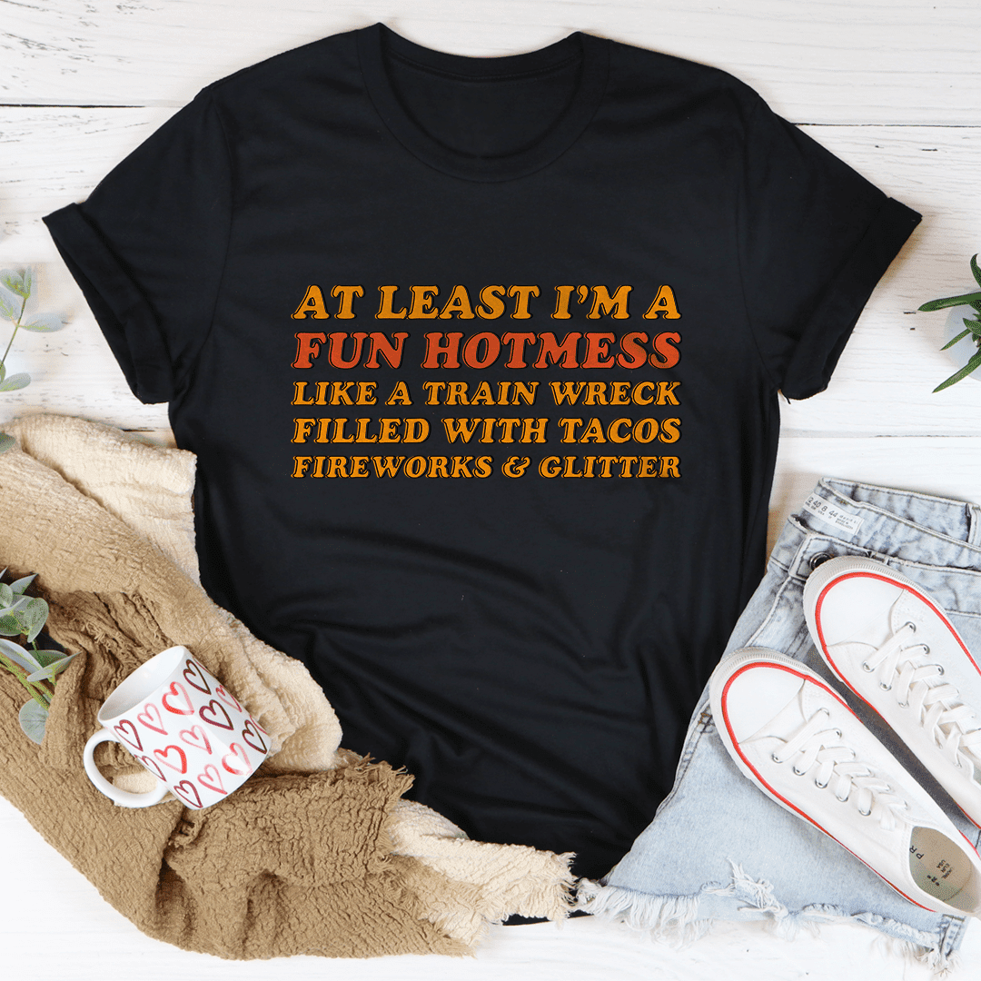 Fun Hotmess Tee Athletic Heather S Peachy Sunday T-Shirt - Walmart.com