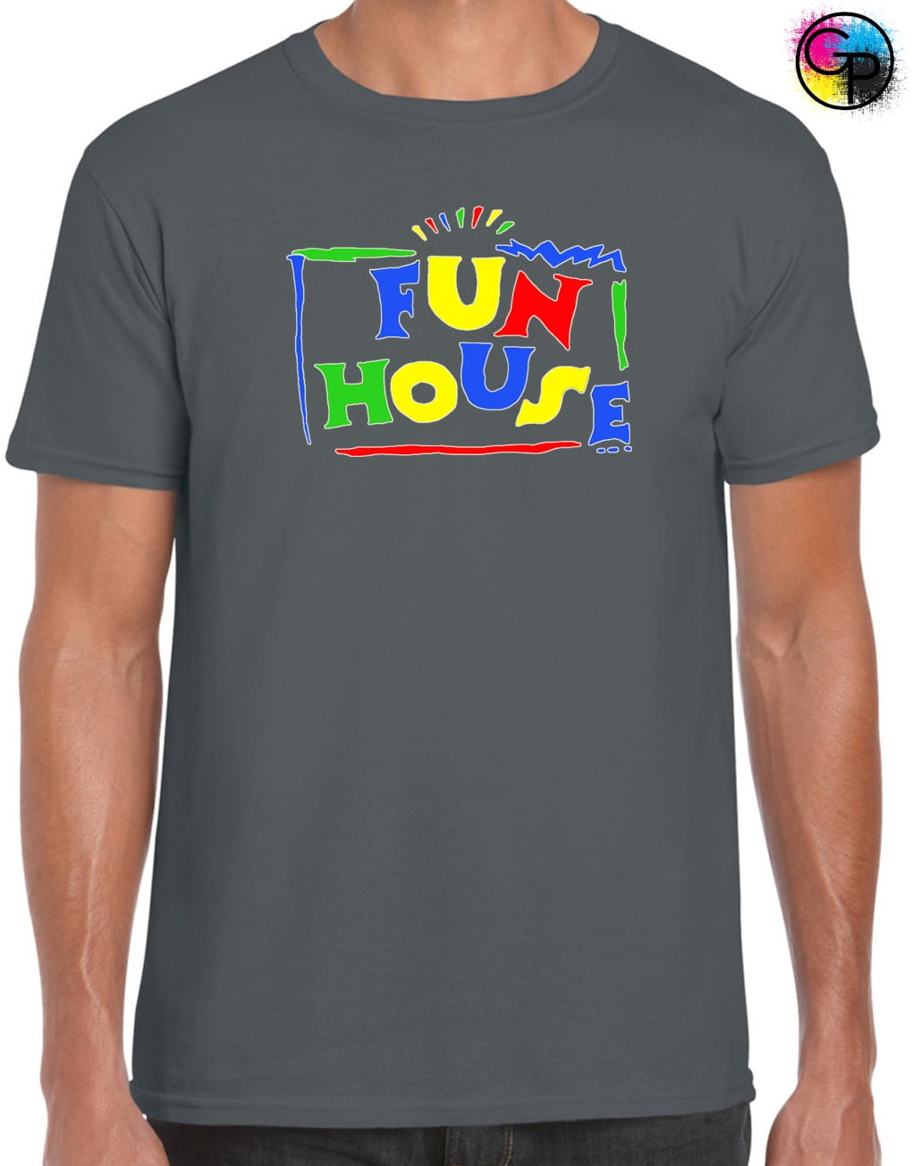 Fun House Colour Funny Classic 90S Kids Tv Programme Unisex T-Shirt ...