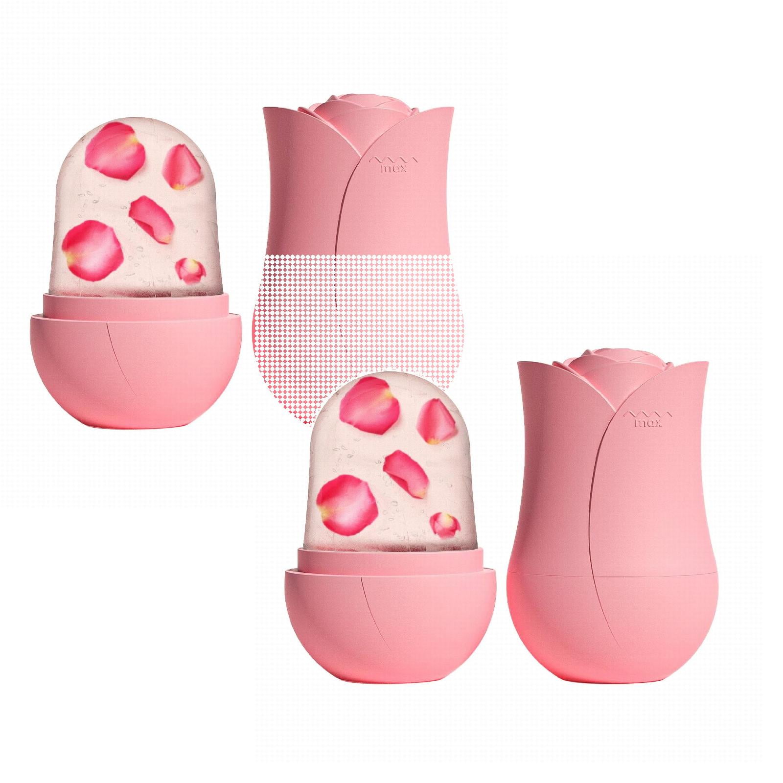 Fun Ice Cube Trays Rose Face Ice Lattice Beauty Products Face Ice ...