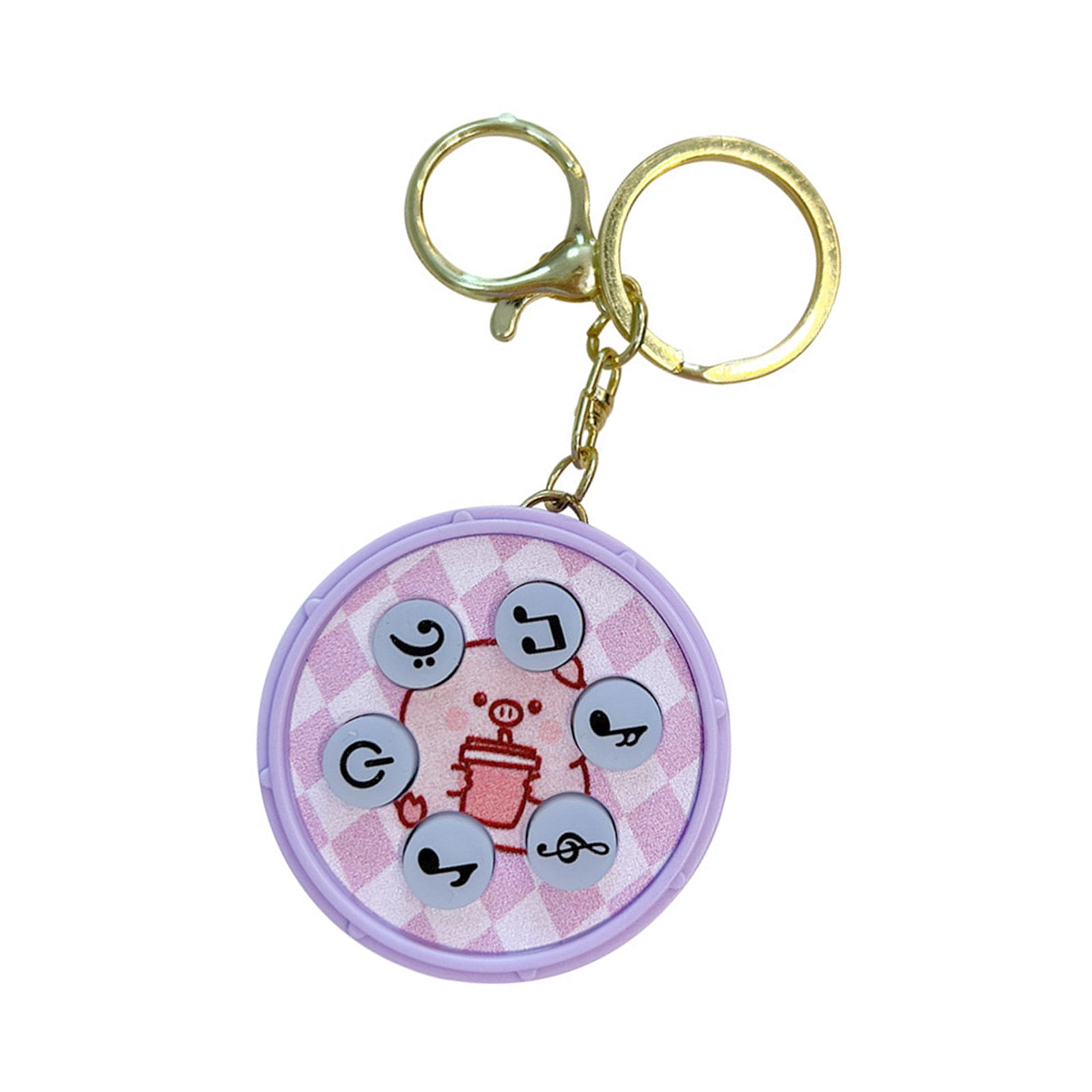 Fun Interactive Keychain Pendant Charm With Electronic Drum And Beating ...