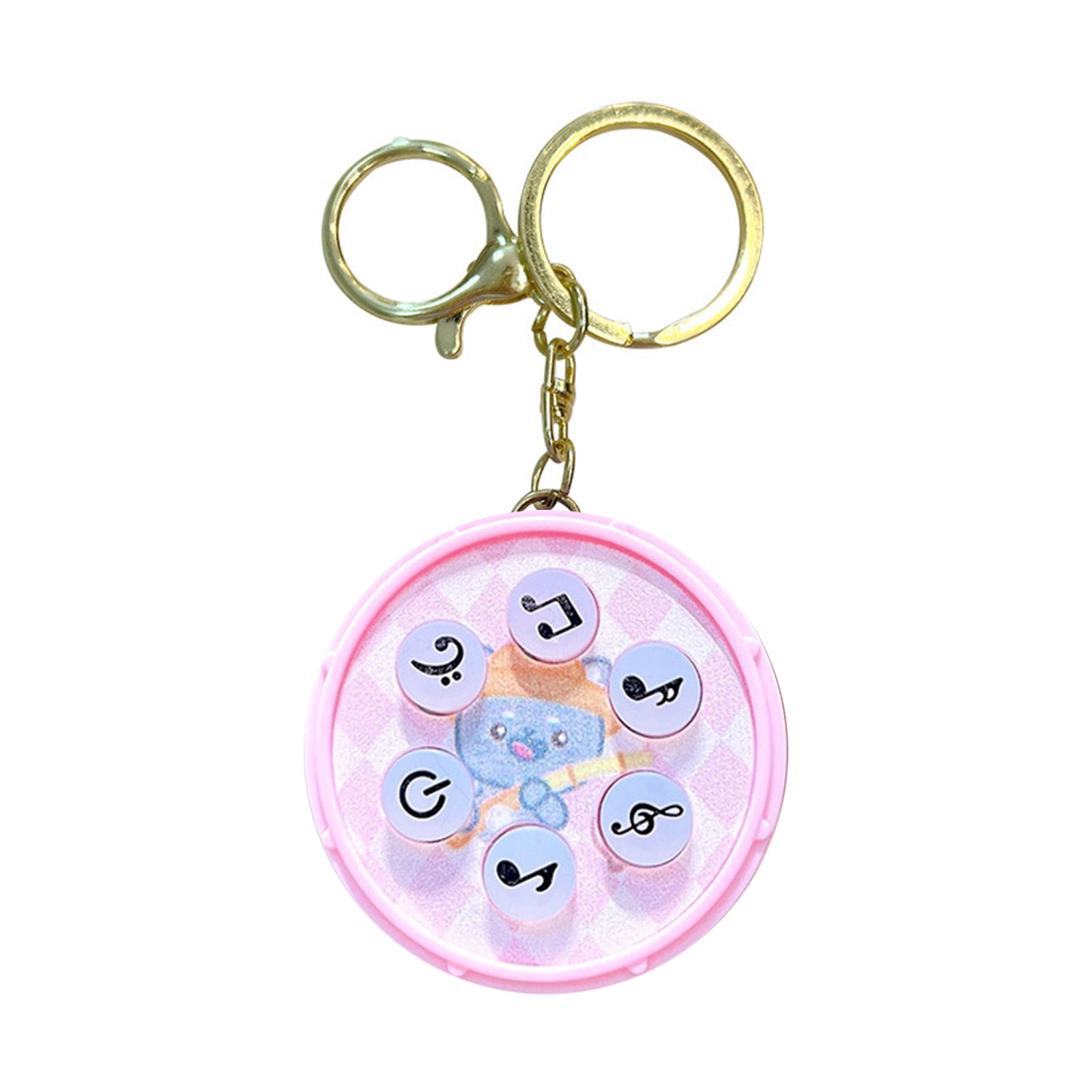 Fun Interactive Keychain Pendant Charm With Electronic Drum And Beating ...
