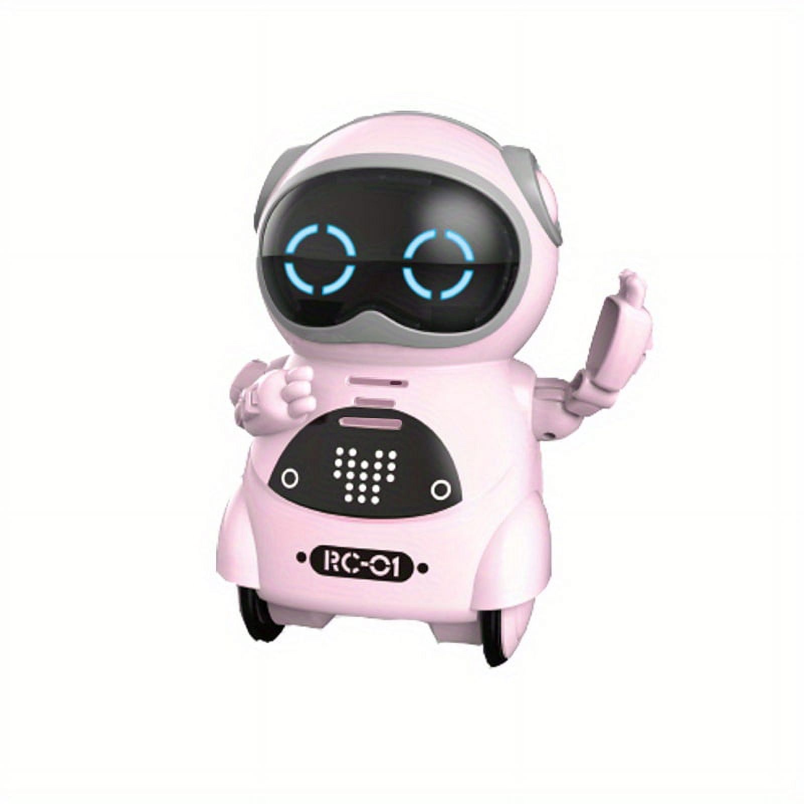 Fun & Interactive Mini RC Robot - Voice Recognition, Sing & Dance ...