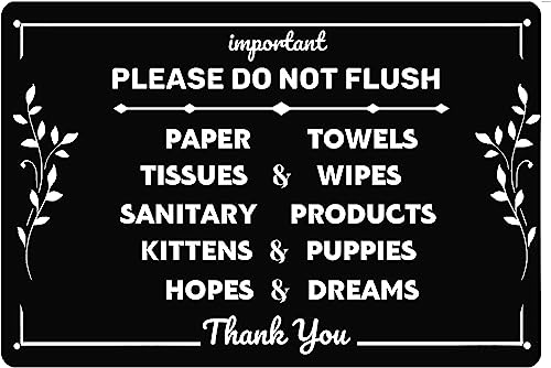 Fun Jigsaw Puzzle for Adults 500 Pieces Bathroom Toilet Warning Sign ...