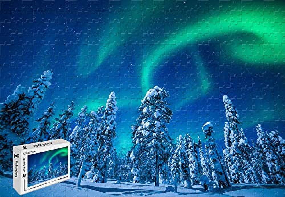 Fun Jigsaw Puzzle for Adults 500 Pieces Lapland Finland Winter Snow ...