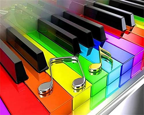 Fun Jigsaw Puzzle for Adults 500 Pieces Music Grand Piano Colorful ...
