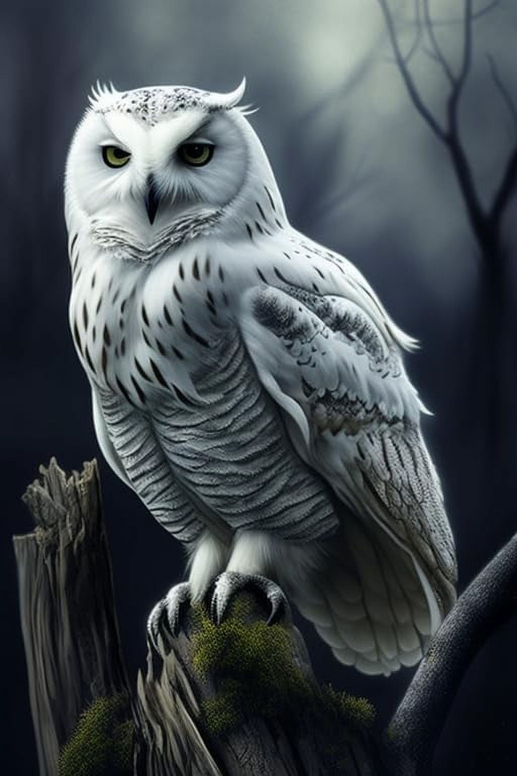 Fun Jigsaw Puzzle for Adults 1000 Pieces White Owl Wooden Puzzles Best ...