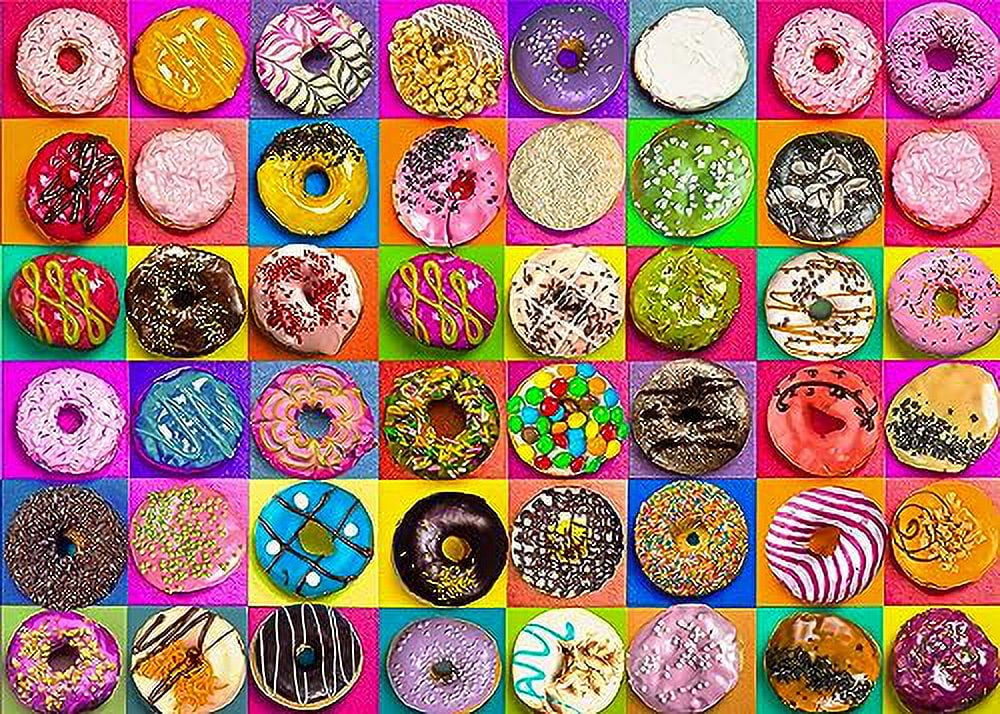 Fun Jigsaw Puzzle for Adults 300 Pieces Donuts Wooden Puzzles Best ...