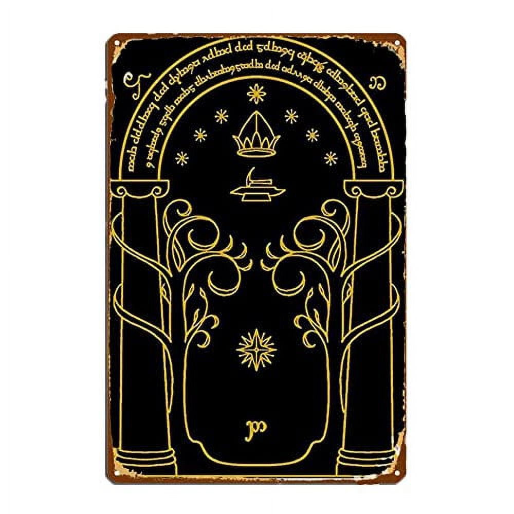 Fun Jigsaw Puzzle for Adults 500 Pieces Doors of Durin Wooden Puzzles ...