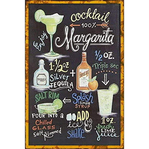 Fun Jigsaw Puzzle for Adults 500 Pieces Margarita Cocktail Recipe ...