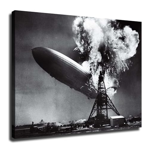 Fun Jigsaw Puzzle for Adults 500 Pieces The Hindenburg Disaster Wooden ...