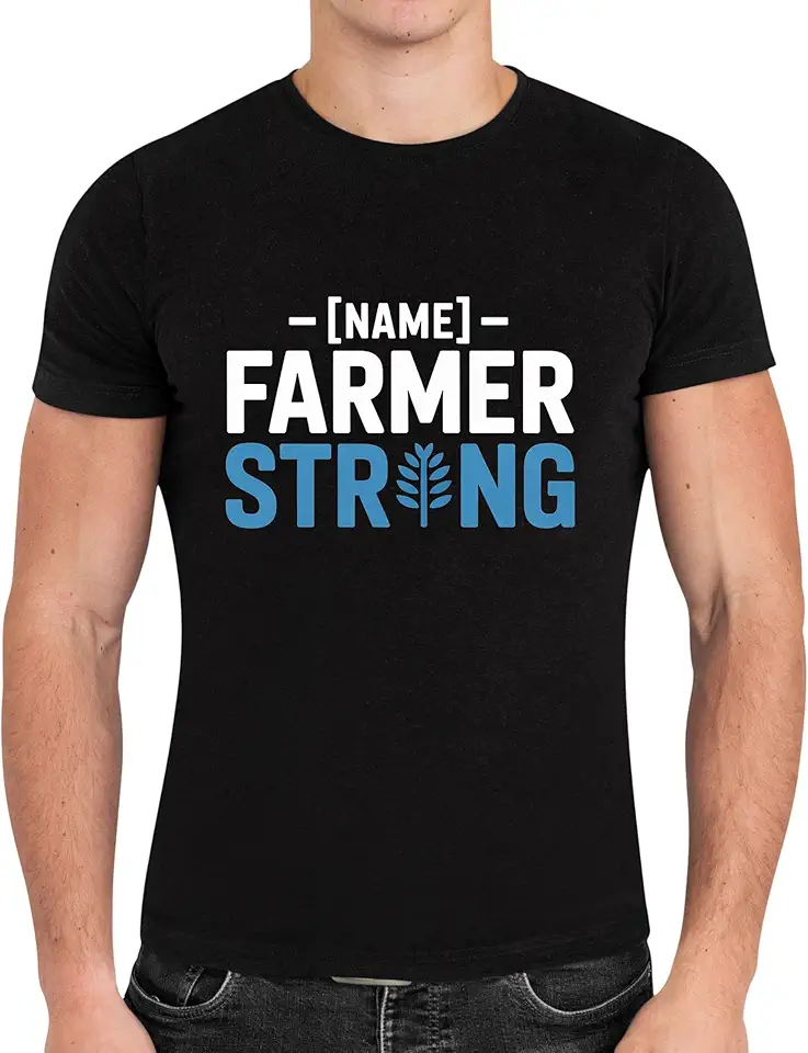Fun Job Shirt with Name Professional Design Occupation Holders - Farmer ...