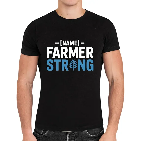 Fun Job Shirt with Name Professional Design Occupation Holders - Farmer ...
