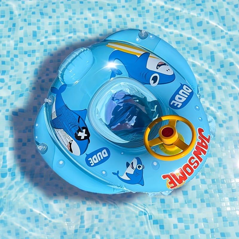 Fun Kids Inflatable Pool Float - 6 Cute Cartoon Designs, Swim Ring For ...