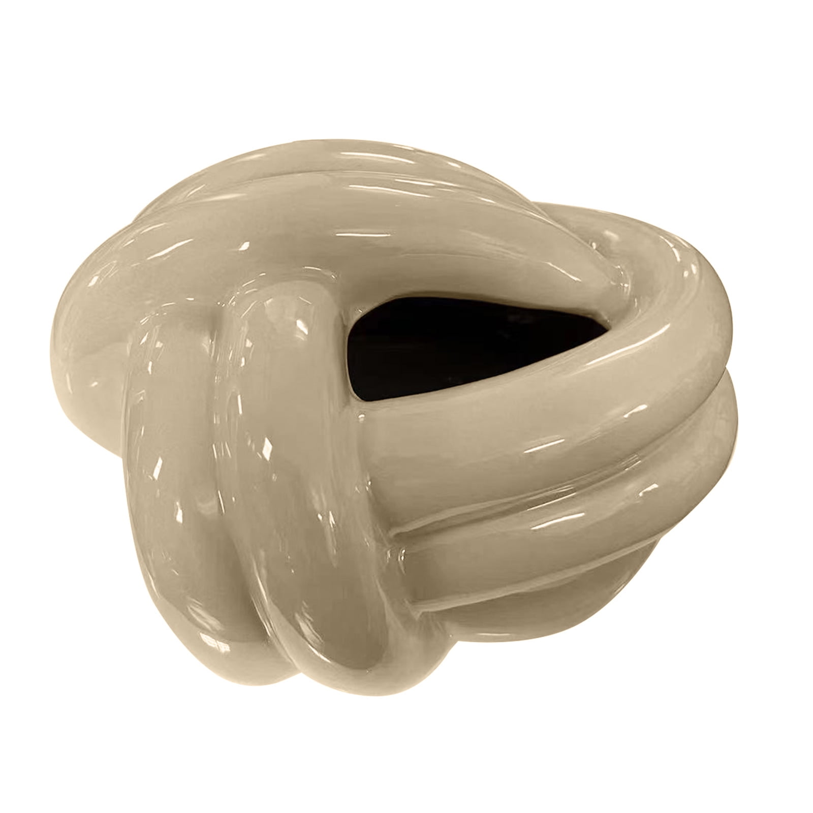 Fun Knot Tissue Box Ceramic Tissue Holder Cover Napkin Holder Desktop ...