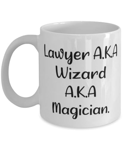 Fun Lawyer Gifts, Lawyer A.K.A Wizard A.K.A Magician, Perfect Birthday ...