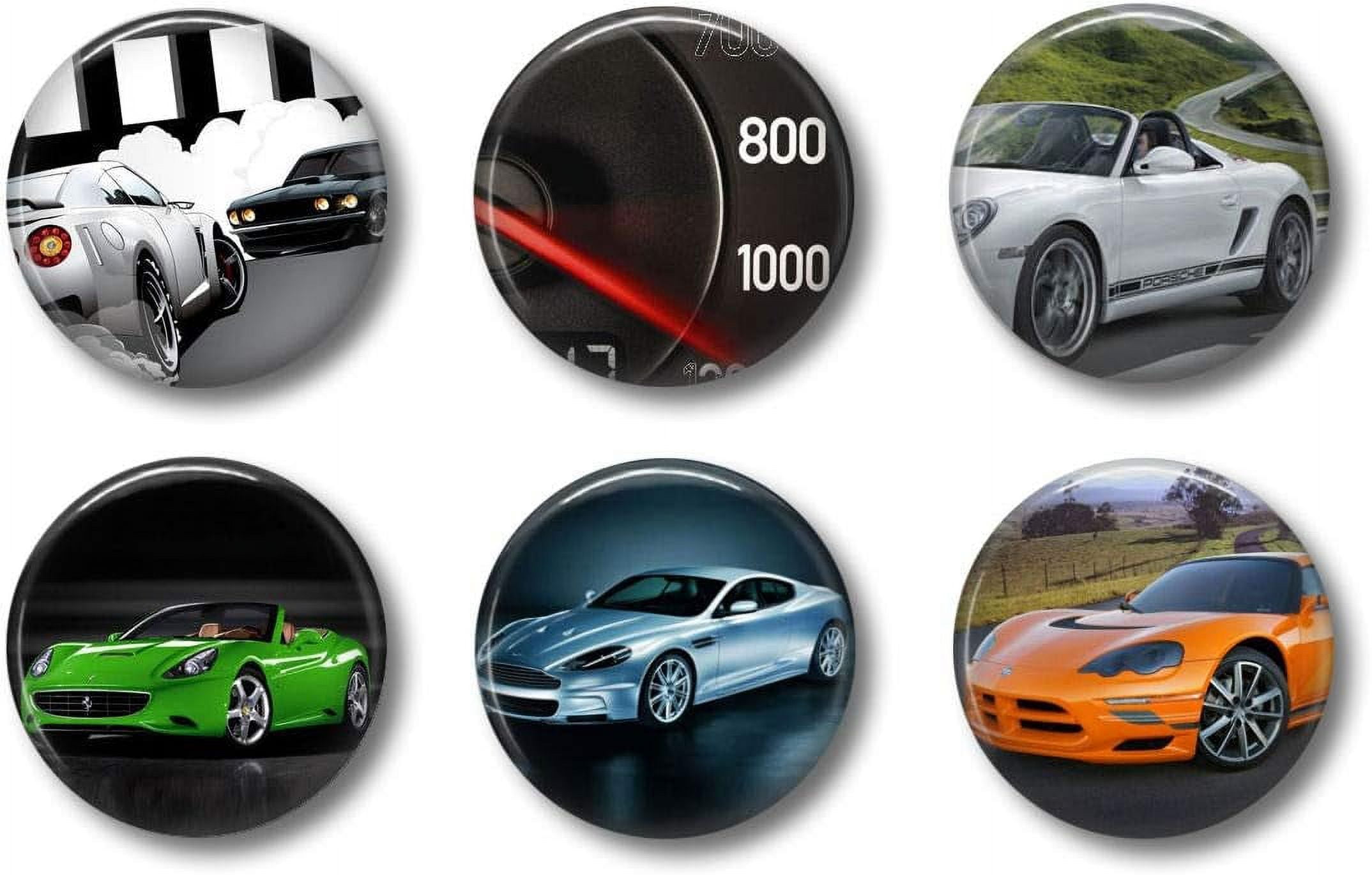 Fun Locker Magnets For Boys - Super Sports Cars - School Supplies ...