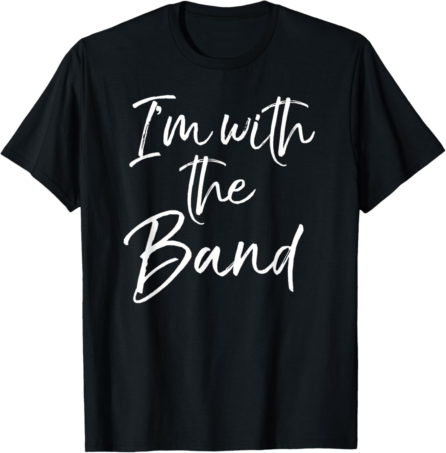 Fun Marching Band Family Gifts for Parents I'm with the Band T-Shirt ...
