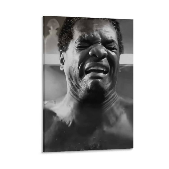 Fun Men's Bathroom Wall Decor Art - Friday Movies - 90s Black And White ...