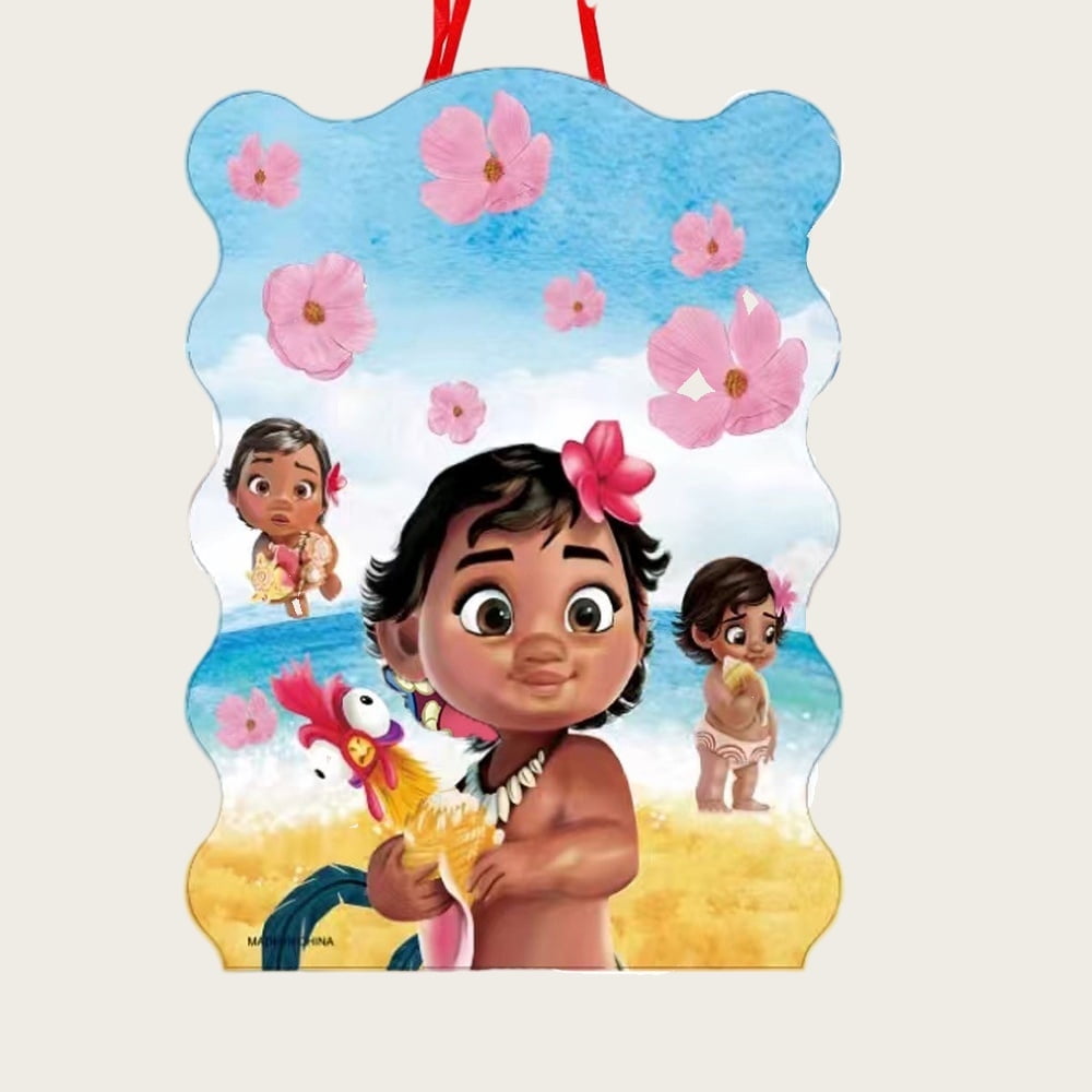 Fun Moana Anime Pull String Piñata Toy for Kids | Candy-Filled Birthday ...