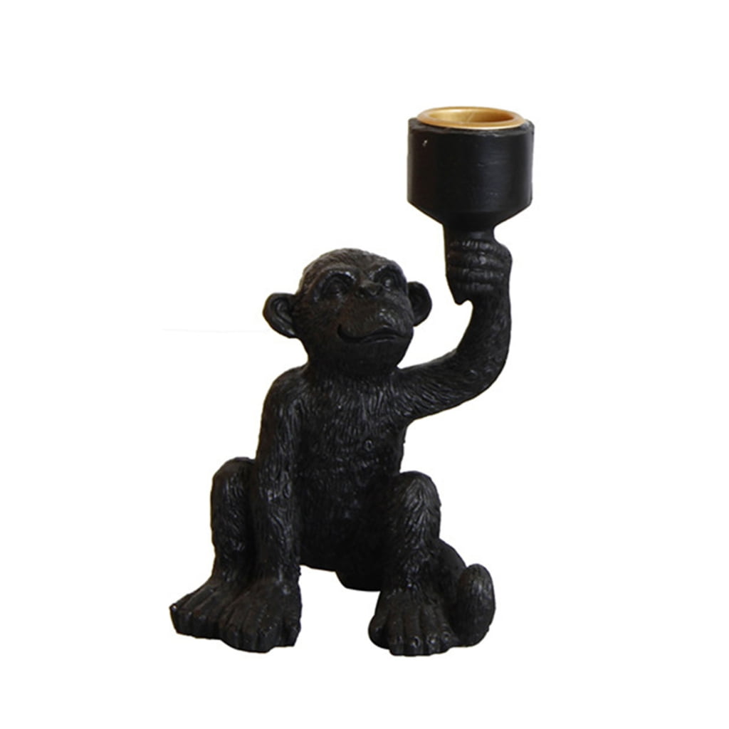 SDFGTstore Fun Gift Candle Holder Animal Theme for Household, Birthday ...