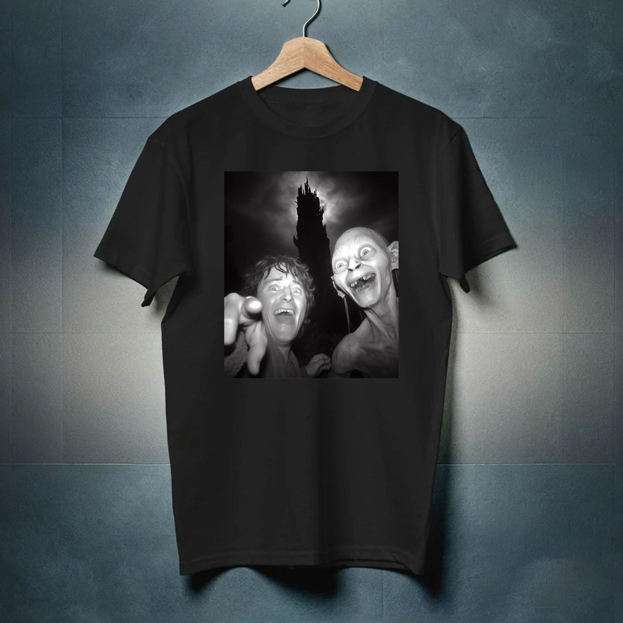 Fun Mordor Nights by Pippin and Gollum Graphic T-Shirt - Humorous ...