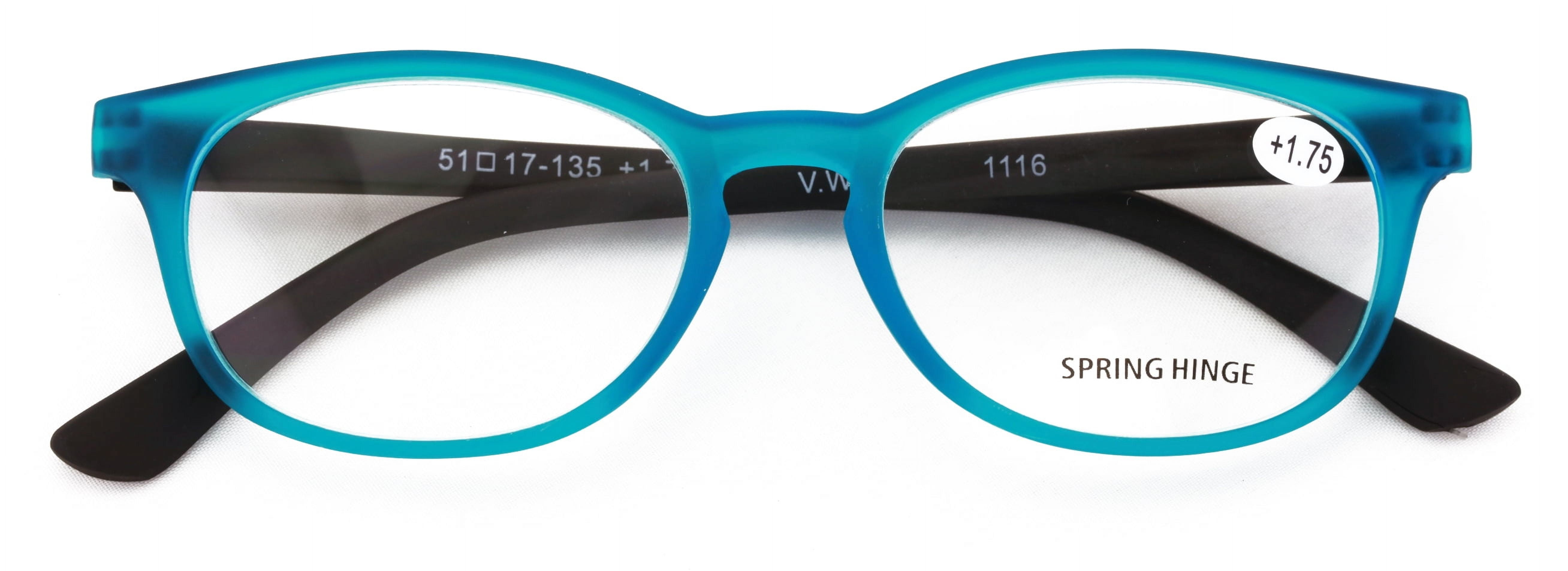 Fun Neon Color Spherical Frame Readers Reading Glasses - Matte ...