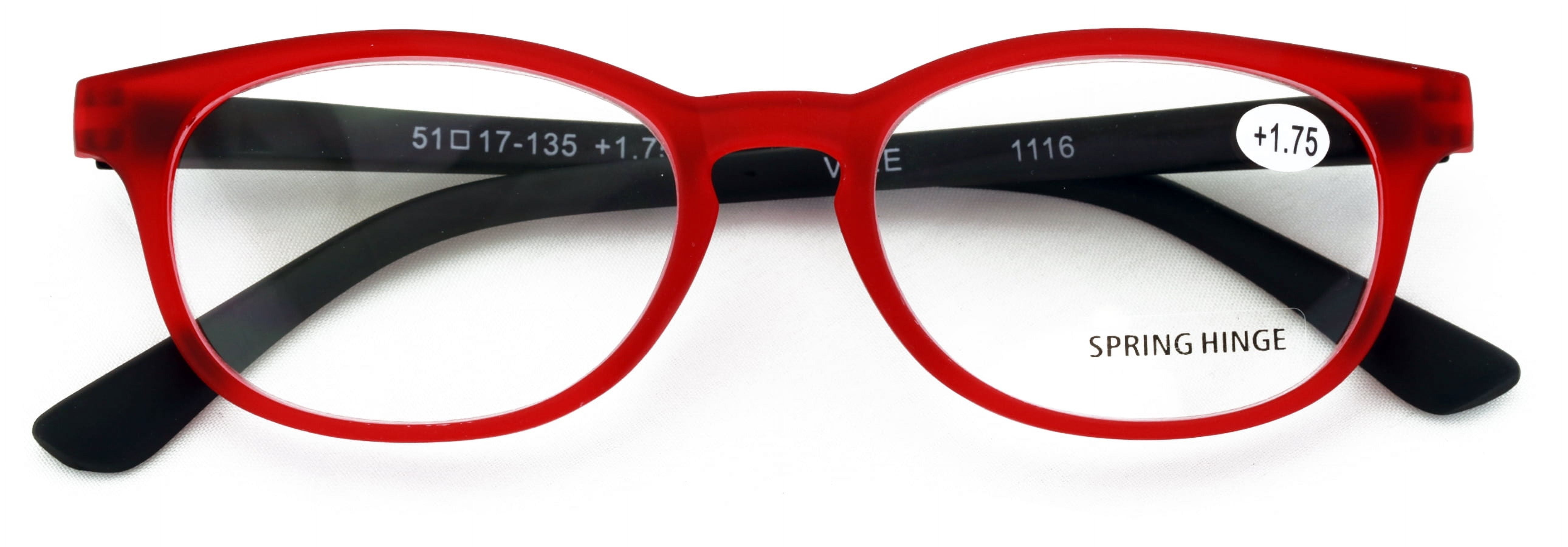 Fun Neon Color Spherical Frame Readers Reading Glasses - Matte ...