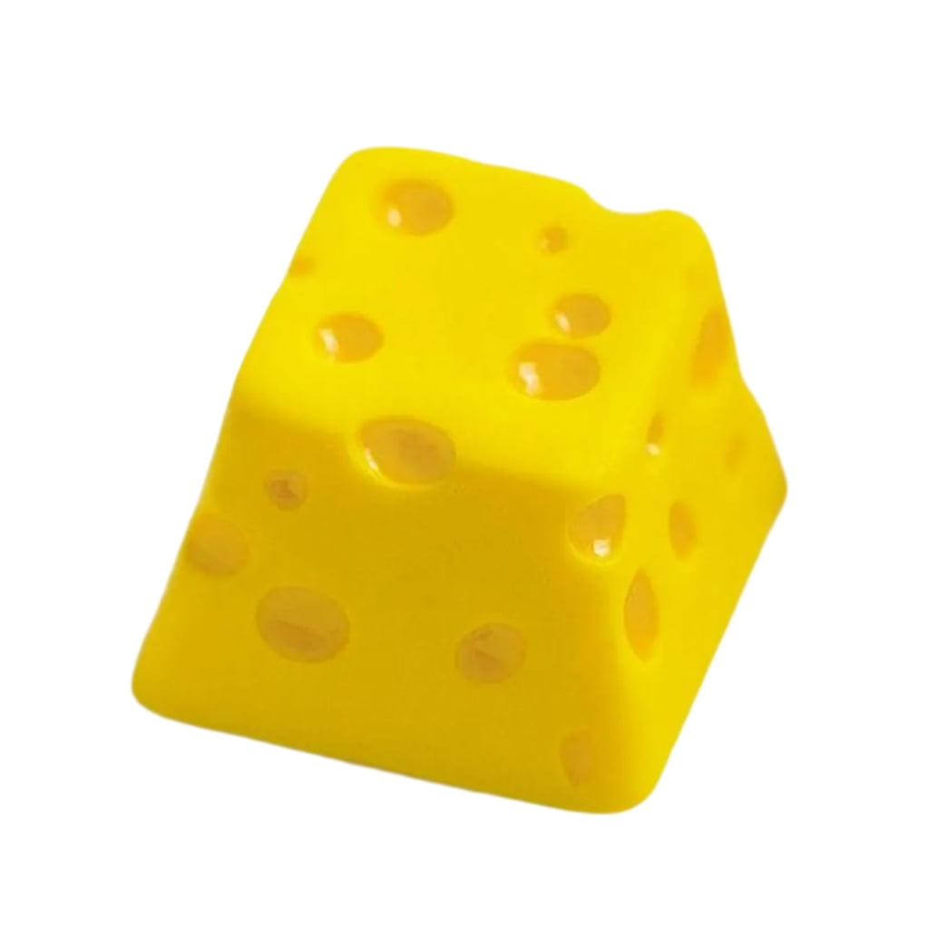 Fun Novelty Cheese Shaped Resins ESC Keycap Crosses Axises For Customs ...