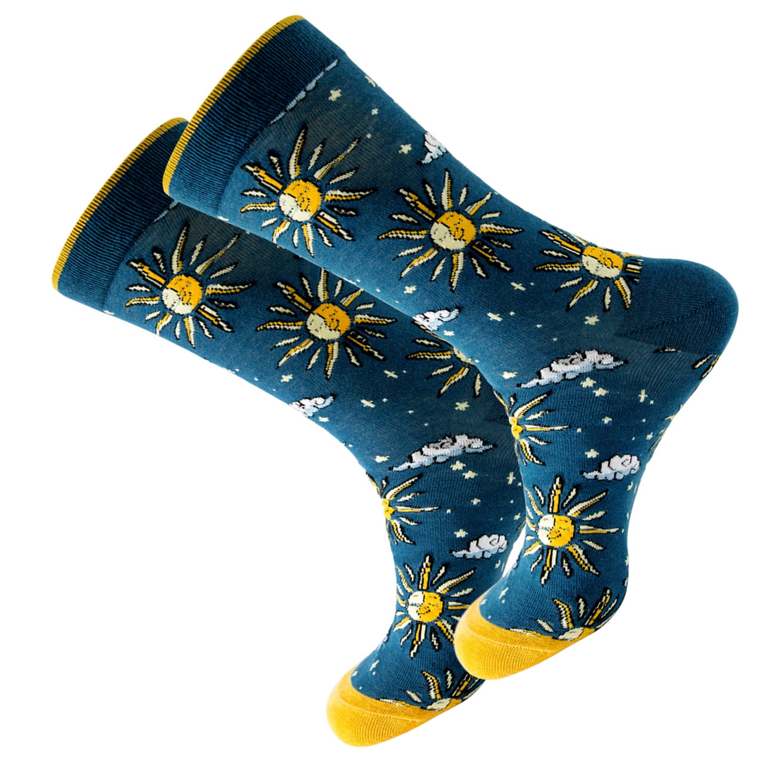 Fun Novelty Designs Crews Socks Valentine's Day Socks Cotton Boot Socks ...