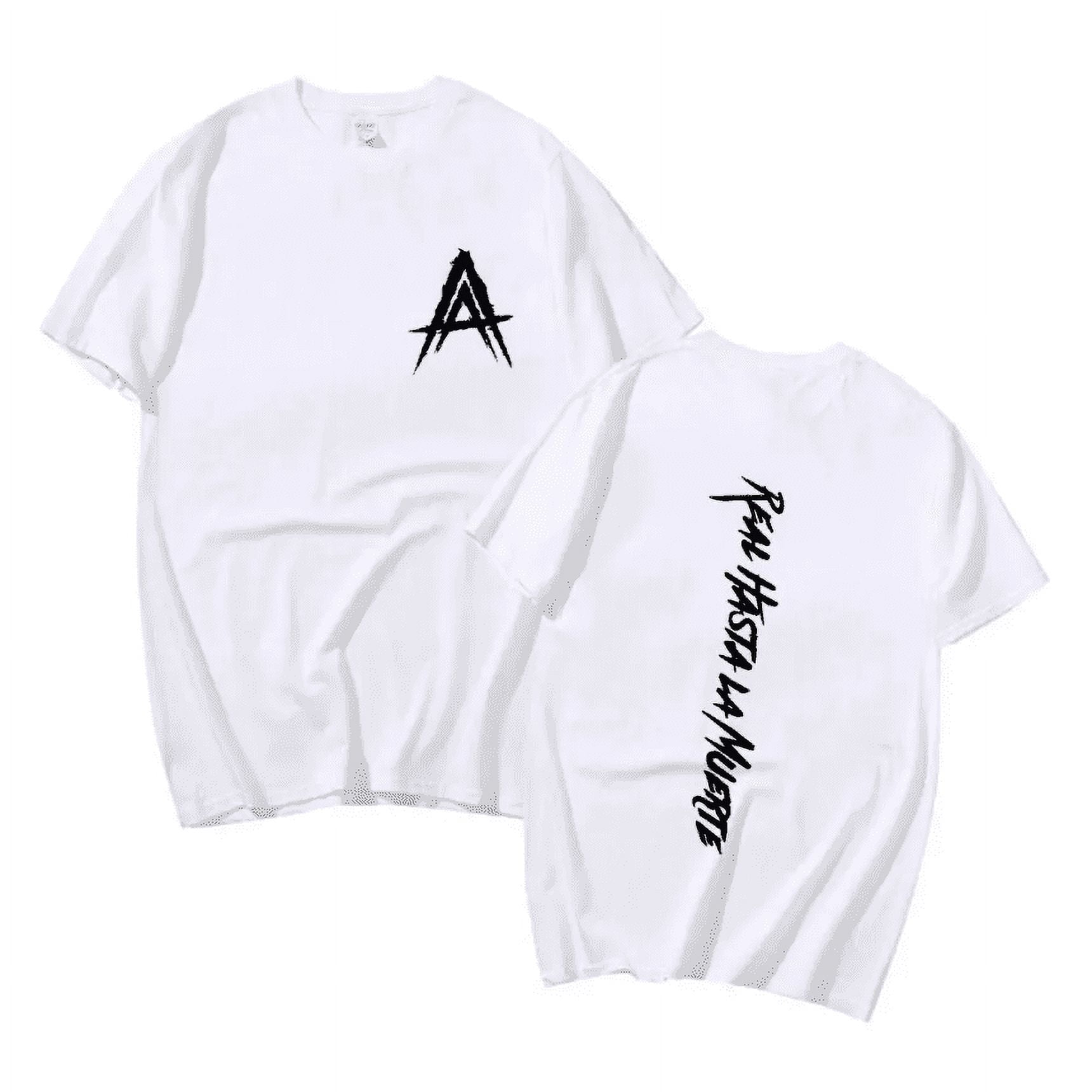 Fun Novelty Personalized Print Rapper Anuel AA Customized T-Shirt ...