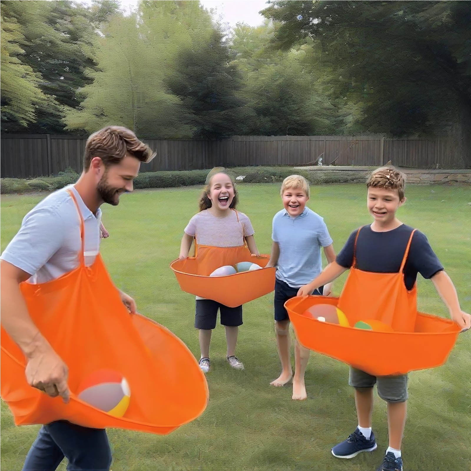 Fun Outdoor Games,Granny Pants Yard Game Set with 2 Bouncy Balls,Family ...